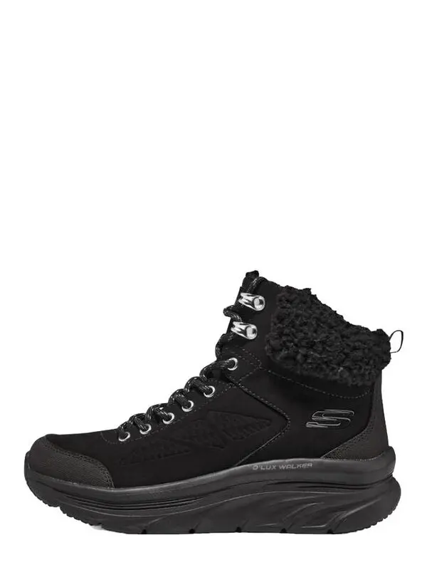 Sketchers D'lux Walker Lace-up Boot - Black