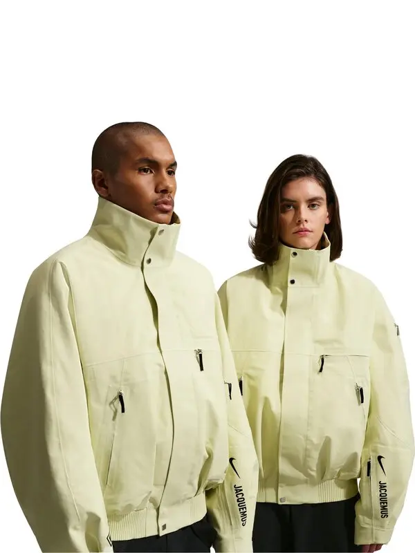 Nike X Jacquemus Gore-tex 2-in-1 Jacket - Citron/tint Black
