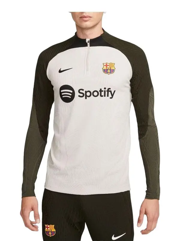 Nike Fc Barcelona 23/24 Dri-fit Adv Strike Elite Jersey - White/green