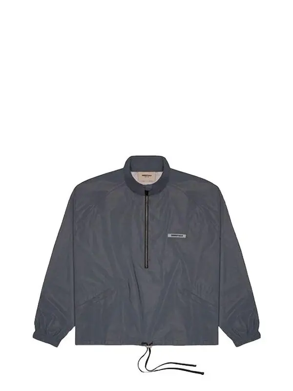 Fear Of God Fw20 Reflective Half Zip Track Pullover Black - None