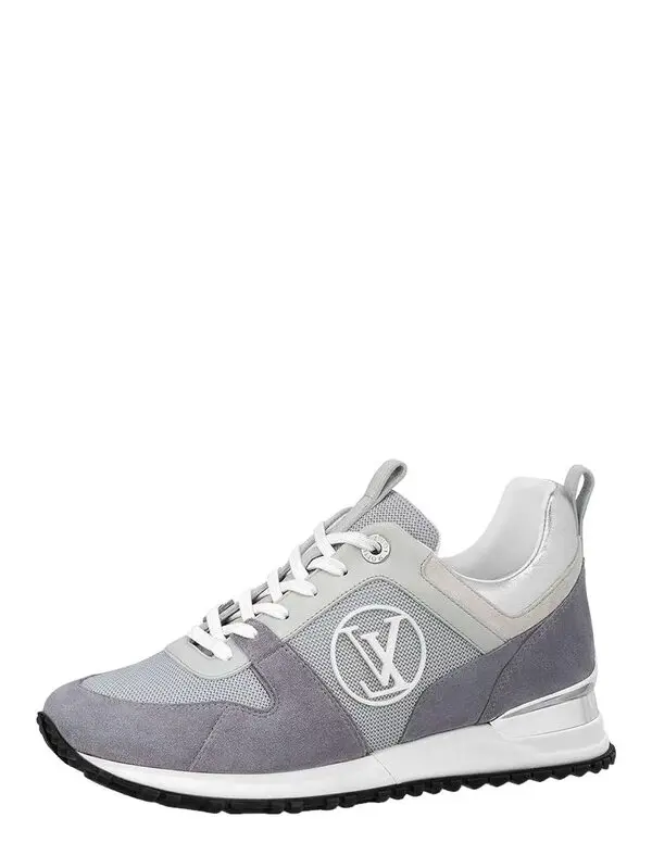 LOUIS VUITTON Run Away Sneakers - Grey/beige/white
