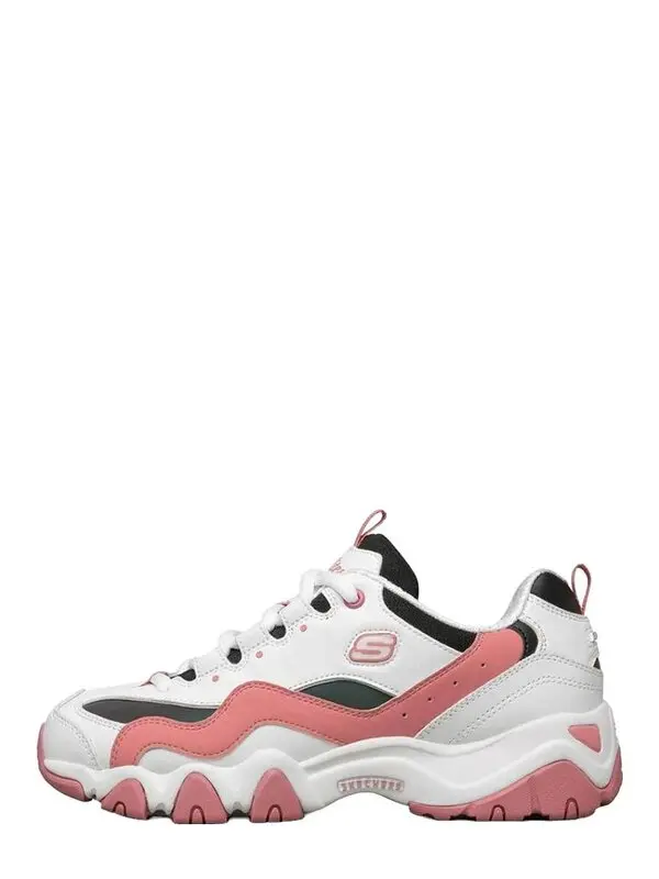Sketchers D'lites 2.0 Athletic Sneakers - Whiteblackpink