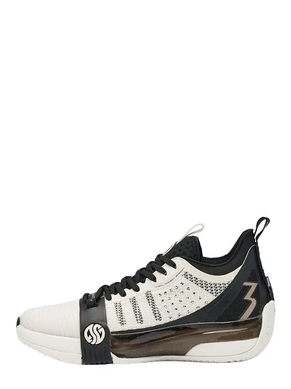 361 DEGREES Aaron Gordon X Zen 3 Mod 'yinyang' Sneakers - White/black