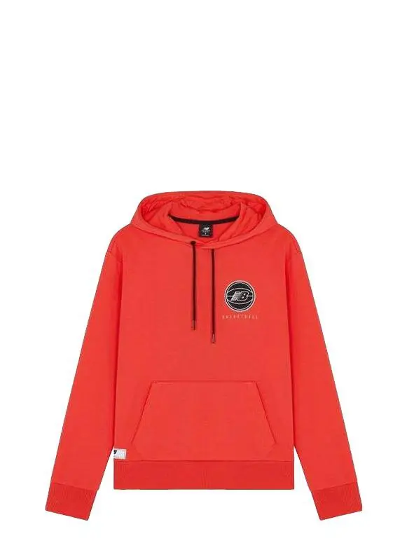 NEW BALANCE Logo Printing Pullover - Red