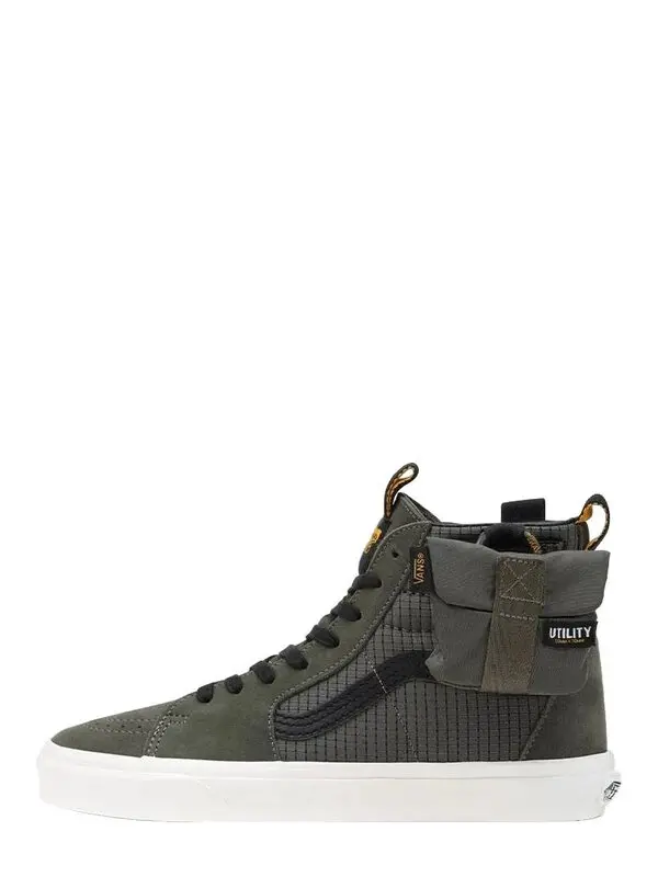 VANS Sk8-hi Cmty High Top Sneakers - Green/black