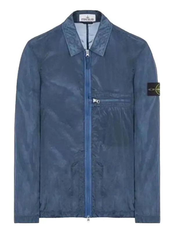 Stone Island Metal Overshirt - Dark Blue