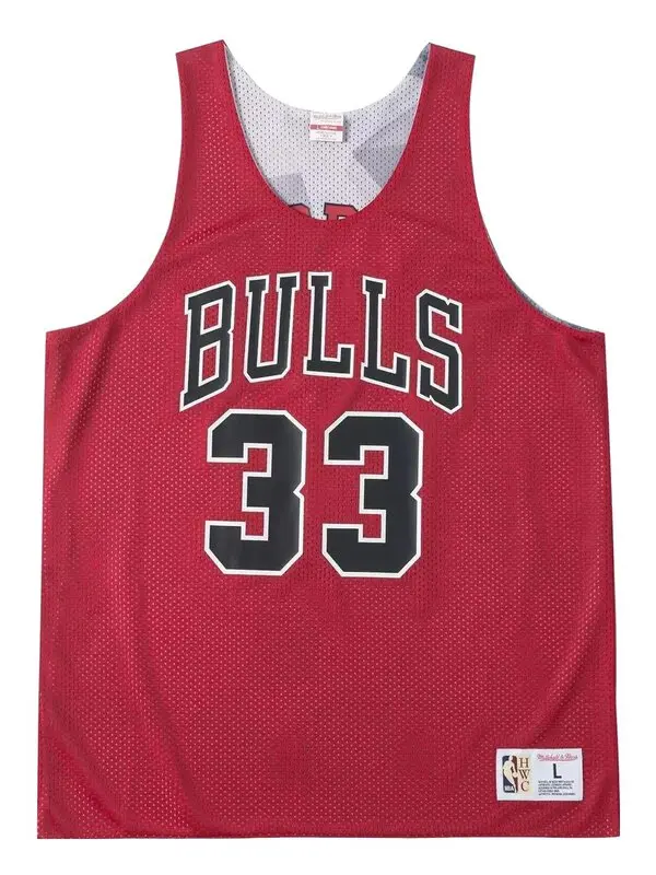 Mitchell & Ness Chicago Bulls Scottie Pippen Reversible Mesh Tank - None