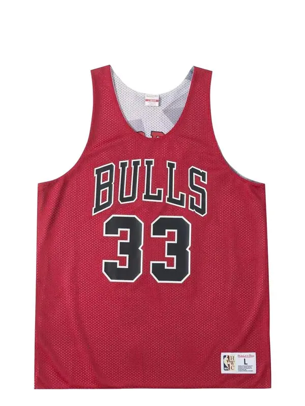 Mitchell & Ness Chicago Bulls Scottie Pippen Reversible Mesh Tank - None