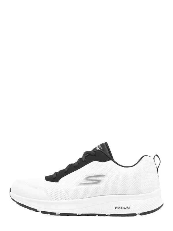 Sketchers Go Run Consistent Athletic Lace-up Sneakers - White/black