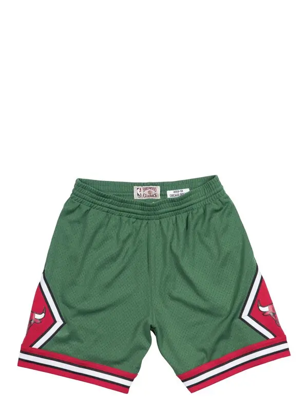 Mitchell & Ness Chicago Bulls 2008-09 Nba Swingman Shorts - Green/red/white