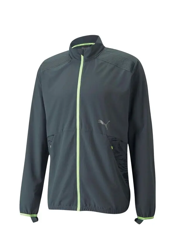 PUMA Ultraweave Fstr Running Jacket - Grey/teal