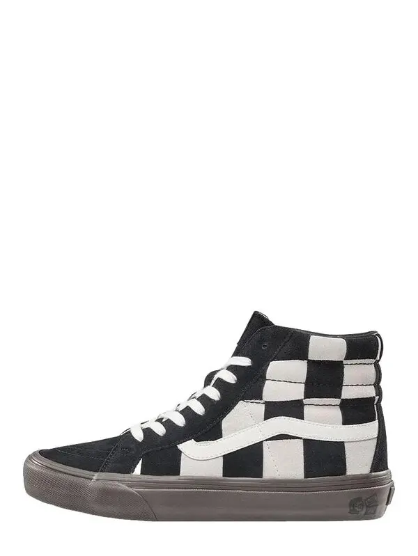 VANS Taka Hayashi X Sk8-hi Lx 'checkerboard' High Top Sneakers - Black