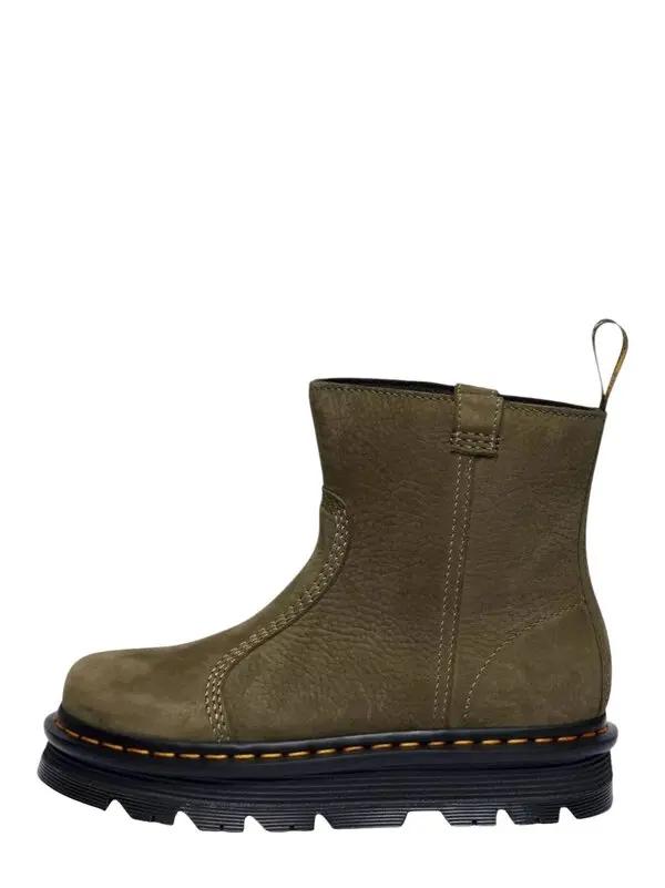 Dr. Martens Zebzag Rigger Boots - Dms Olive