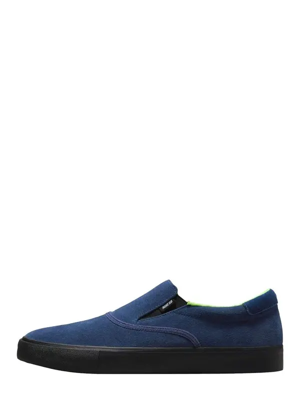 Nike X Leo Baker Zoom Verona Slip Sb Sneakers - Blue/green