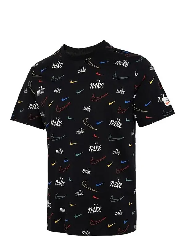 Nike Graphic Print Short Sleeve T-shirt - Multi-color