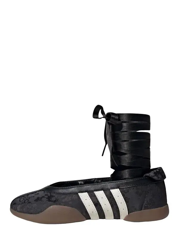 Adidas X Liberty London Taekwondo Ballet Flats - Core Black/off White/gum 5
