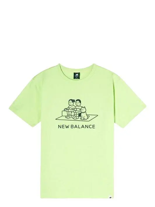 NEW BALANCE X Noritake Crossover Short Sleeve T-shirt - Green
