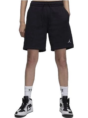 JORDAN Air Essential Fleece Shorts - Black