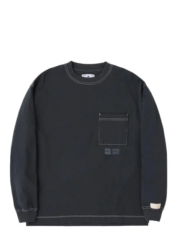 NEW BALANCE 1000 Long Sleeve T-shirt Regular Fit Asia Sizing - Phantom