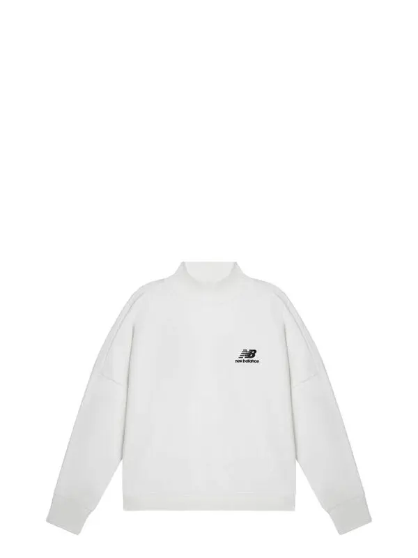 NEW BALANCE X Jhi Logo Printed Pullover - White/black