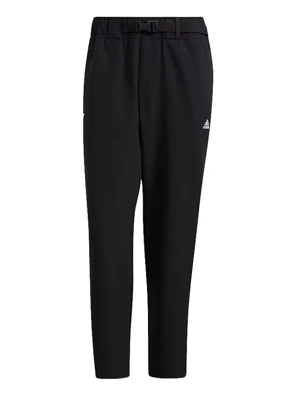 Adidas Wj Wv Reg Pnts Belt Solid Color Sports Pants/trousers/joggers Black - Default Color