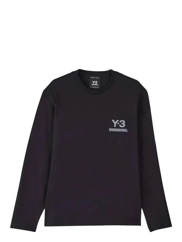 Adidas Y-3 X Neighborhood Long Sleeve T-shirt - Black