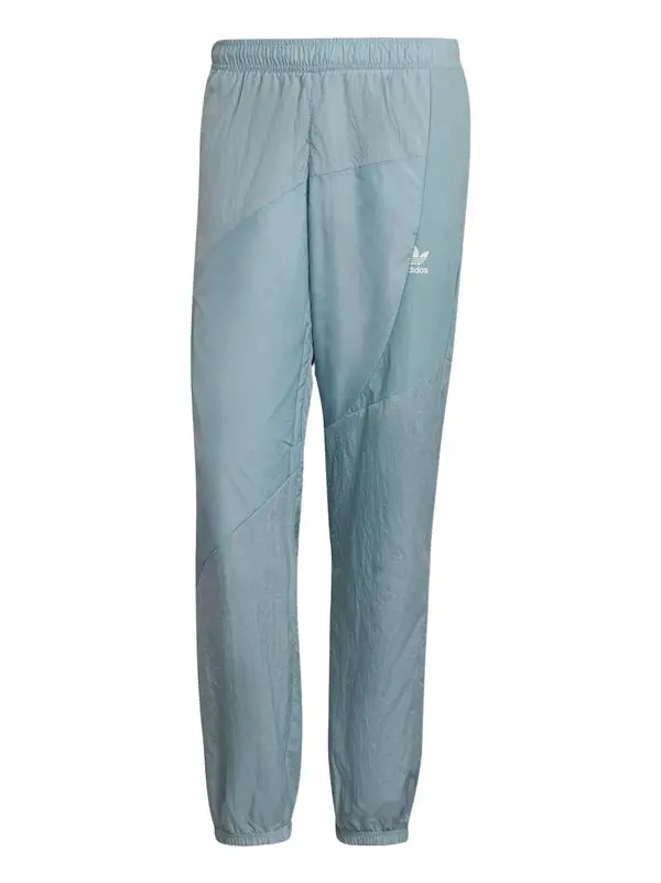 Adidas Originals Casual Splicing Solid Color Sports Pants/trousers/joggers Cyan - Multi-color