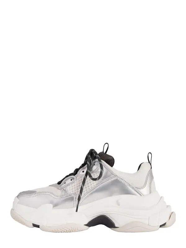 Balenciaga Triple S Sneakers - White/silver/black