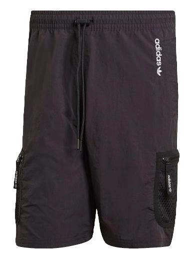Adidas Originals Adv Wvn Shorts With Multiple Pockets - Black