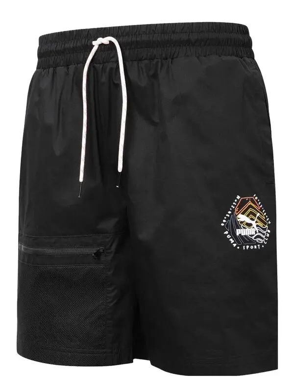 PUMA Hc Twill Short - Black/white