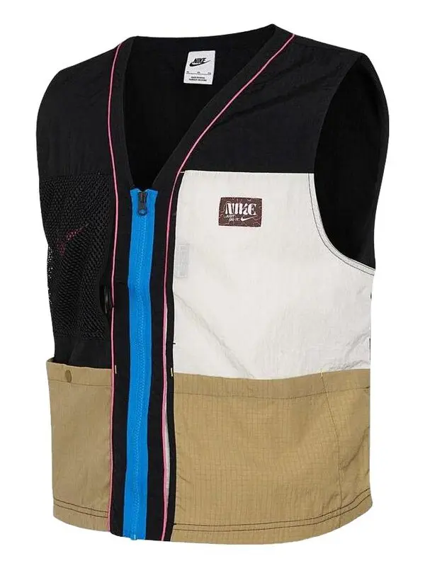 Nike Color-blocked Mesh Vest - Multi-color