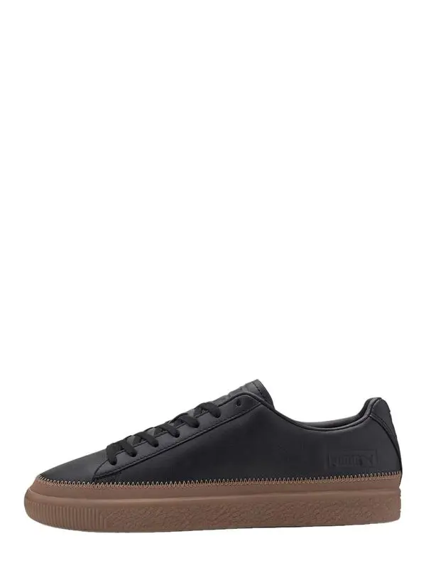 PUMA Basket Trim Premium Sneakers - Black