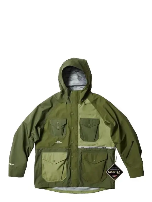 PALACE X Engineered Garments Gore-tex Field Parka - Olive