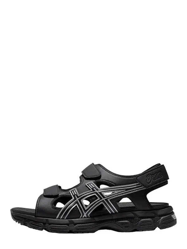 Asics Outdoor Sports Sandals - Black/silver