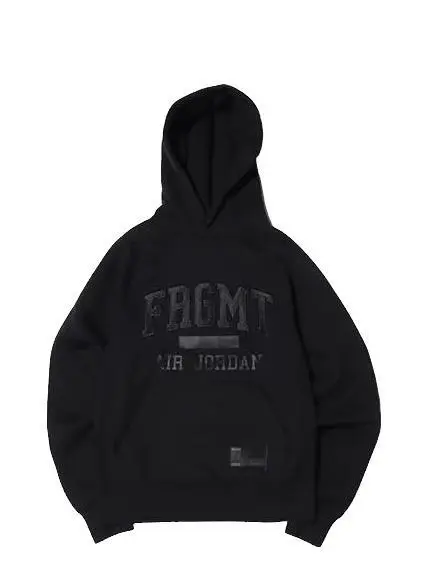 JORDAN X Fragment Design Collaboration Pullover Hoodie - Black