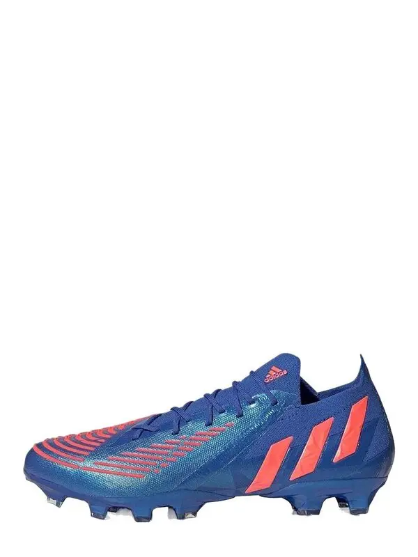 Adidas Predator Edge.1 L Ag Soccer Cleats - Blue/red
