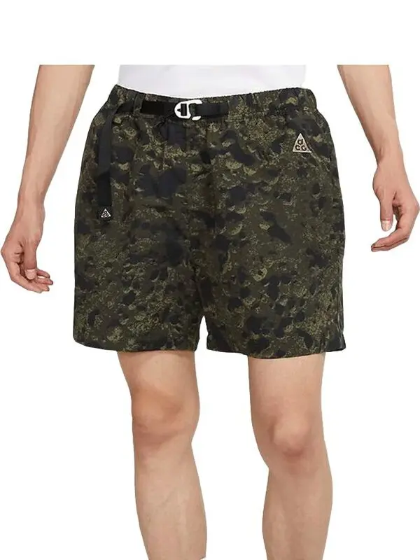 Nike Camouflage Belted Sports Shorts - Multi-color