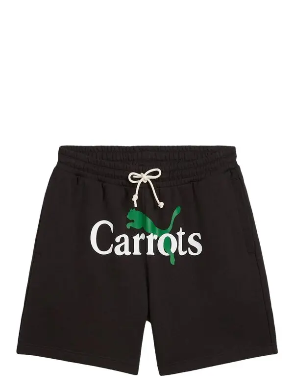 PUMA X Carrots Logo Shorts - Black