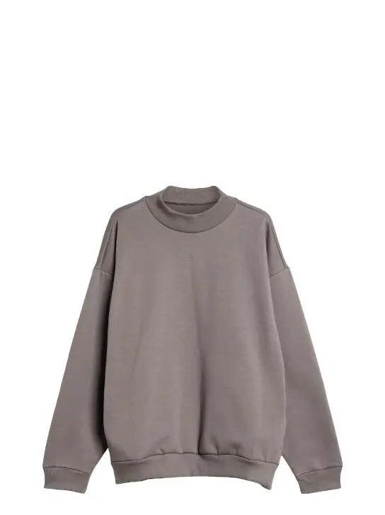 Adidas Basketball Crew Sweatshirt Asia Sizing - Brown