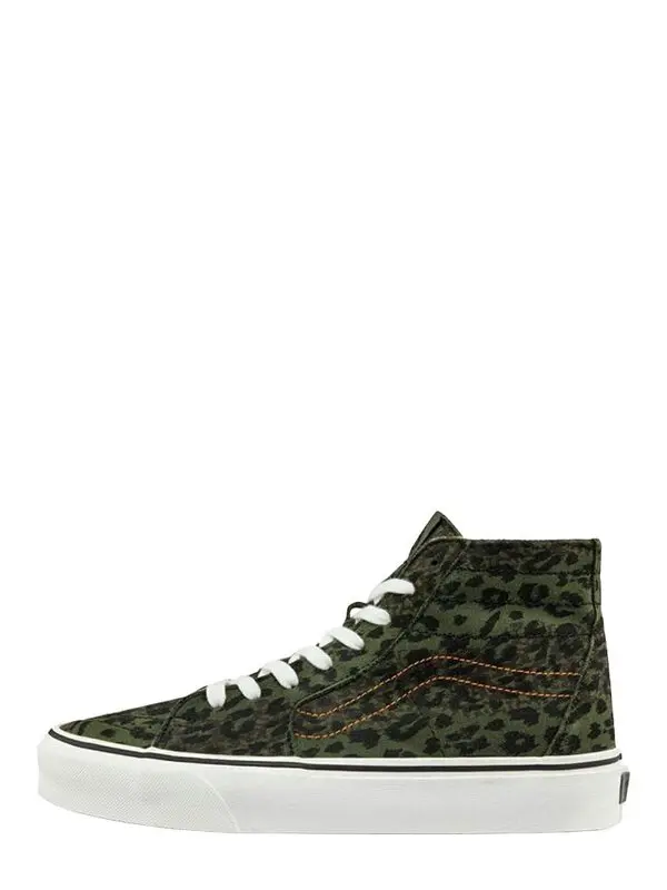 VANS Sk8-hi Tapered Anaheim Factory Leopard Camo High Top Sneakers - Green