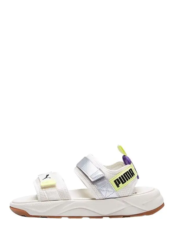 PUMA Rs-sandal 'iridescent White Gum - Whitefluorescent Green
