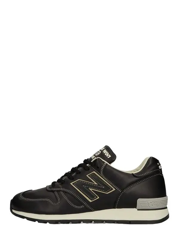 NEW BALANCE 670 Series Lace-up Sneakers - Black