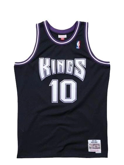 Mitchell & Ness Nba 2001-02 Sacramento Kings Jersey - Black