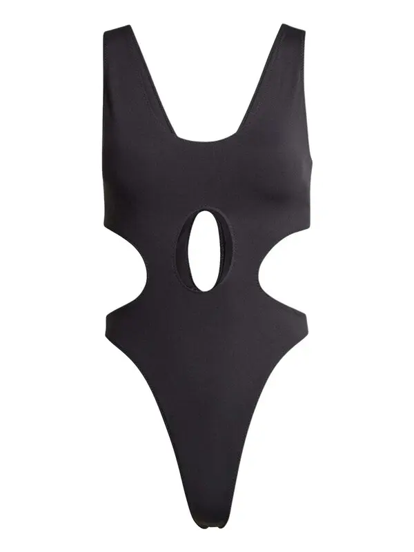 Adidas Designed Rui Zhou Cut-out Bodysuit - Black