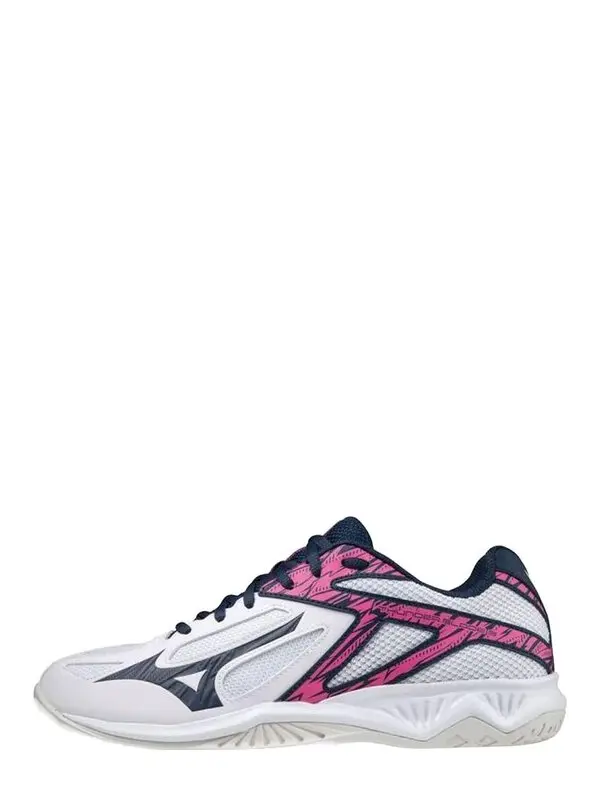 Mizuno Thunder Blade 3 Athletic Shoes - White/blue/pink