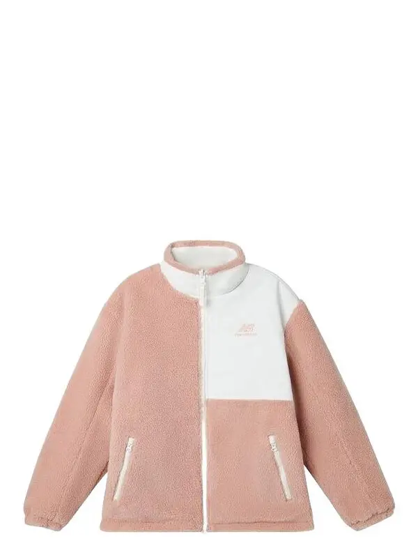 NEW BALANCE X Jhi Reversible Stand Collar Jacket - Pink