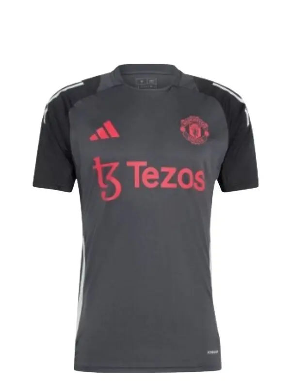 Adidas Manchester United Tiro 24 Training Shirt - Grey