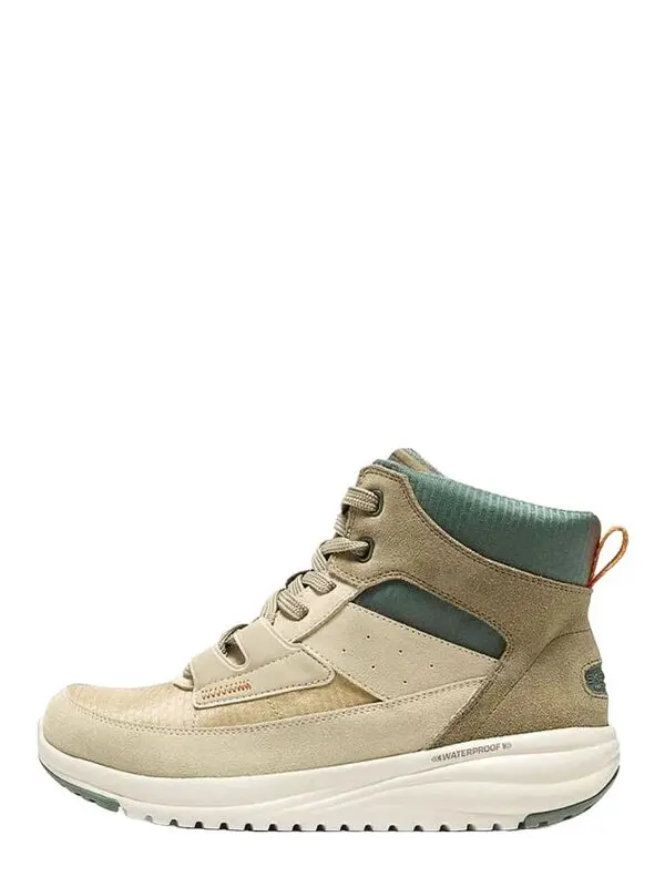 Sketchers On The Go Stellar Boots - Grey/brown/green