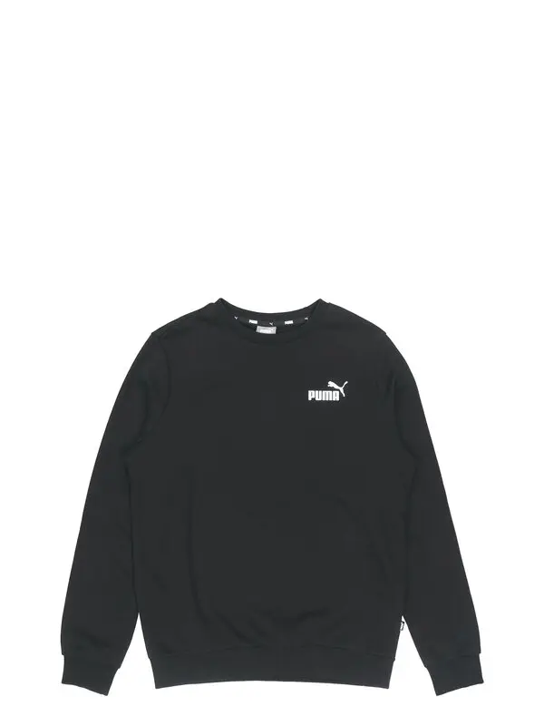 PUMA Knitted Crew Neck Pullover - Black