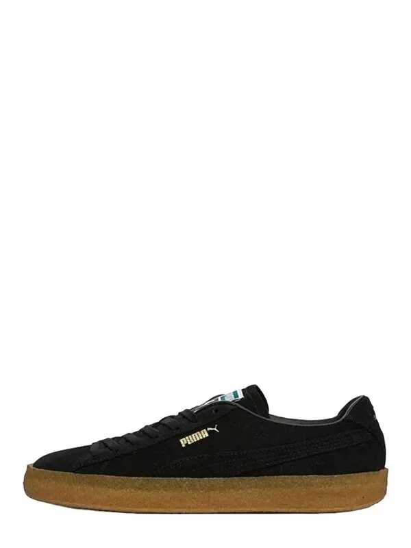 PUMA Suede Crepe Low Top Sneakers - Black